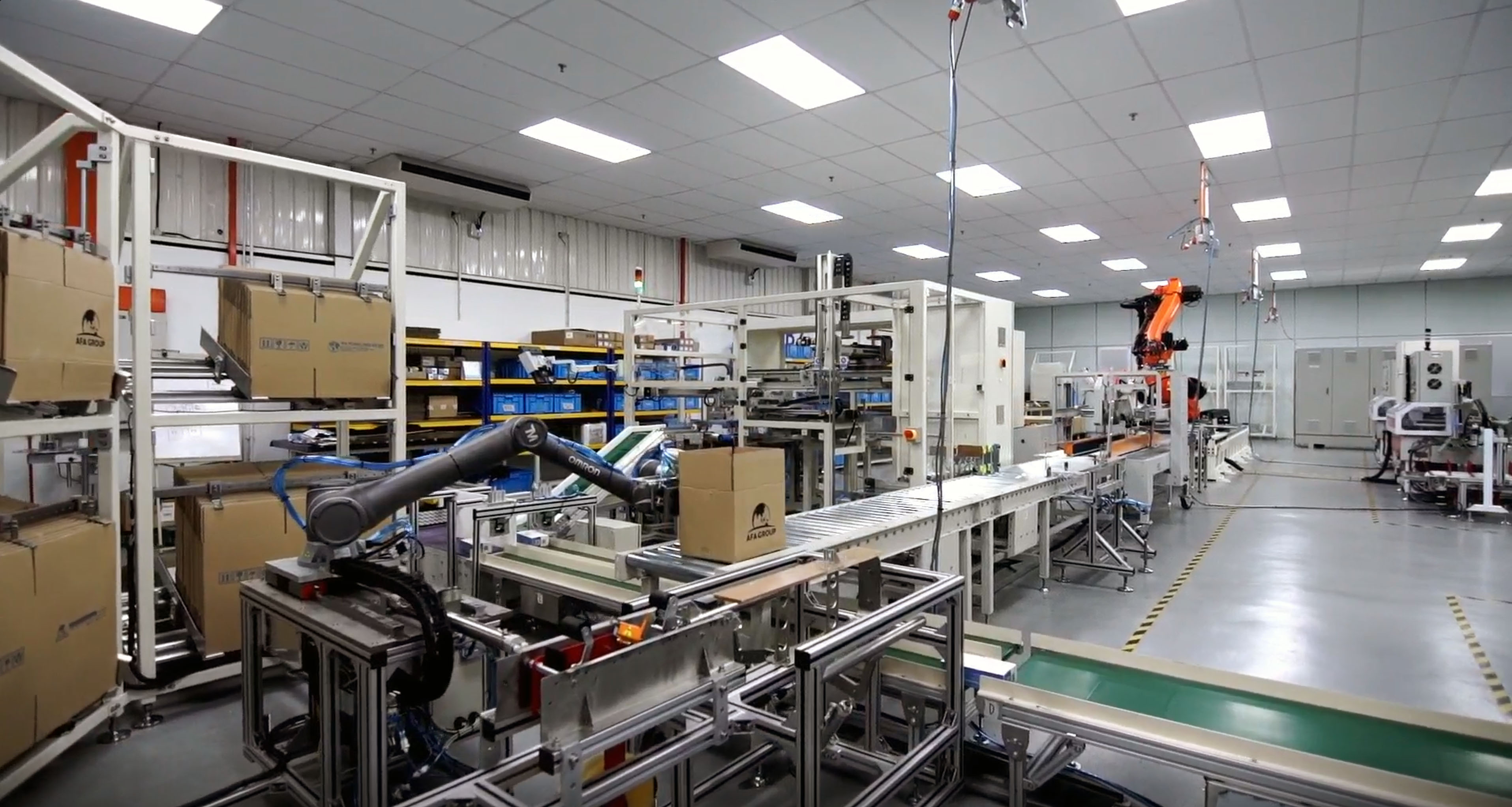 Glove Packaging Automation at AFA Group with OMRON Robotics