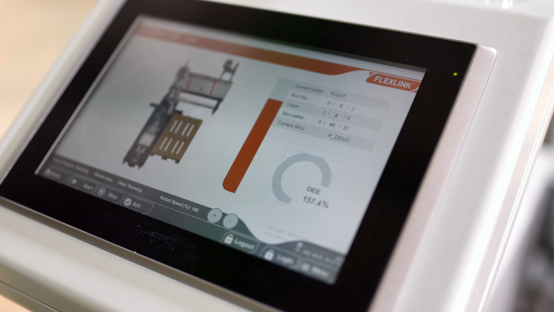Collaborative Palletizer Delivers Flexible and Safe Automation