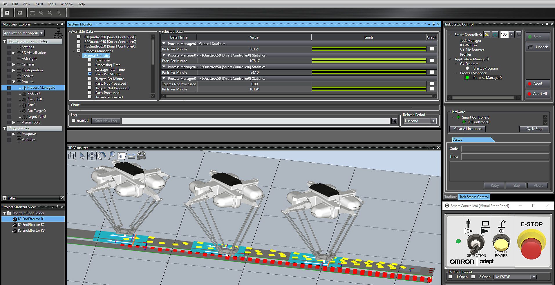Quattro and iX4 Articulated Robots | OMRON Robotics