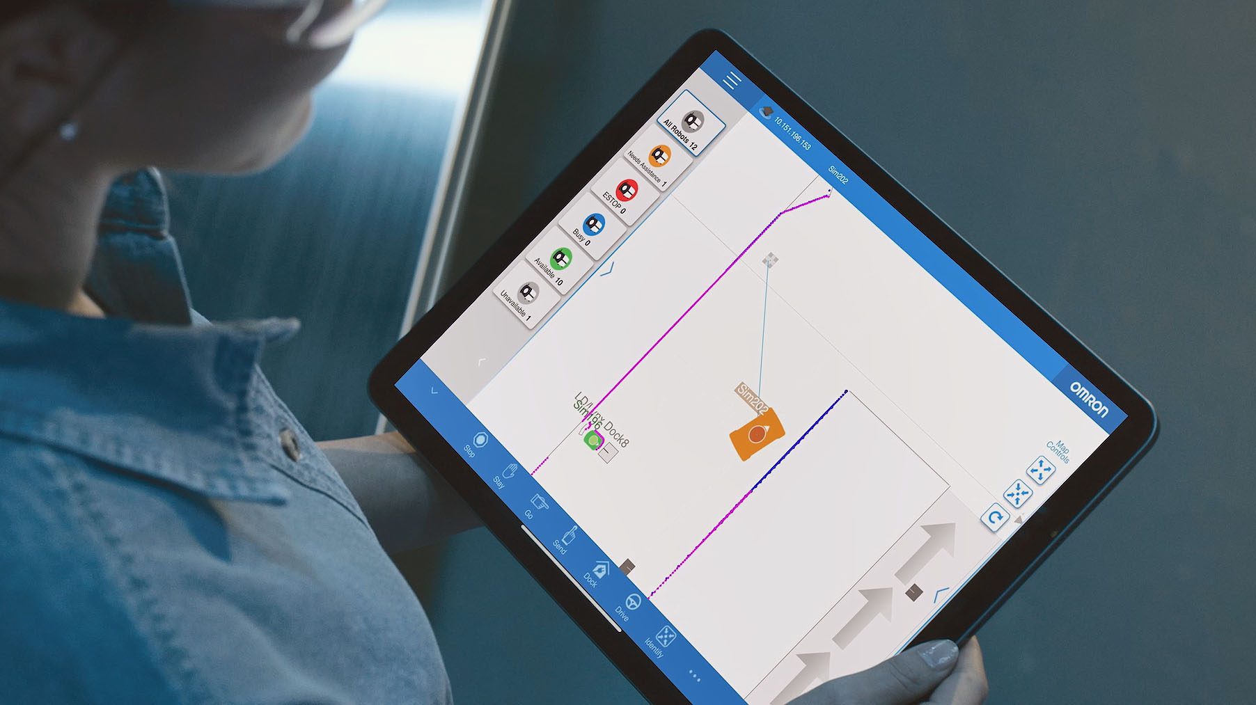 OL 450S Low-Profile, Omni-Directional AMR | OMRON Robotics