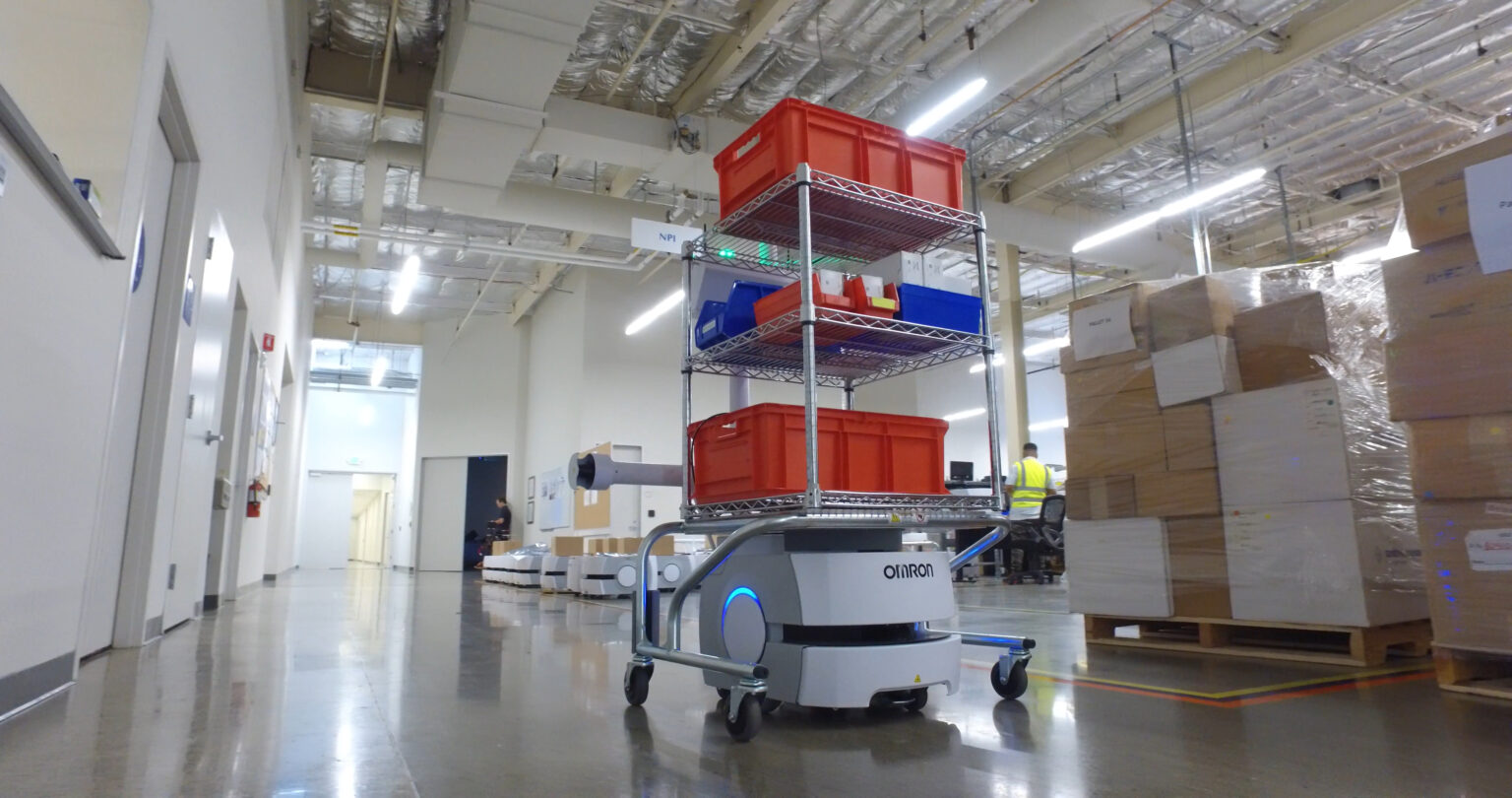 LD Series Autonomous Mobile Robots | OMRON Robotics