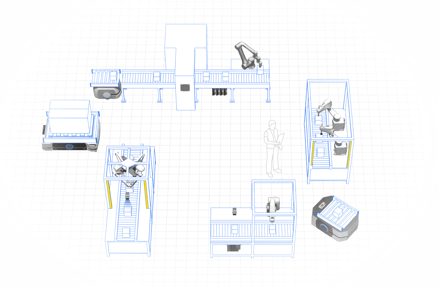 LD Series Autonomous Mobile Robots | OMRON Robotics