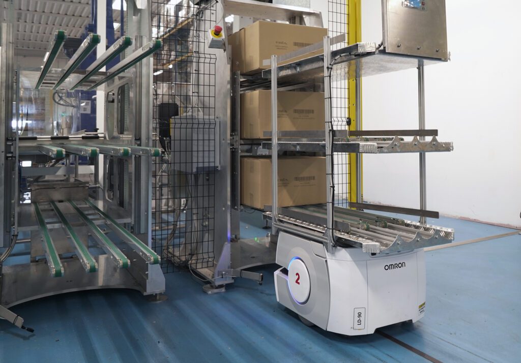 LD Series Autonomous Mobile Robots | OMRON Robotics